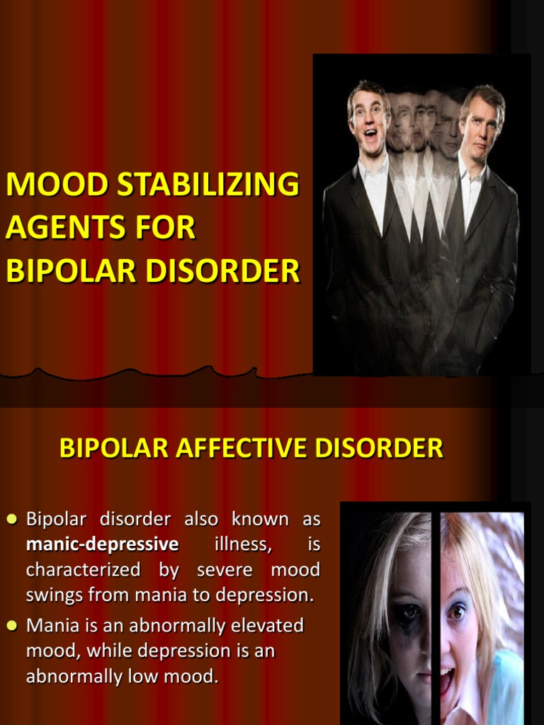 Mood Stabilizers for Bipolar Disorder | PDF | Mania | Bipolar Disorder