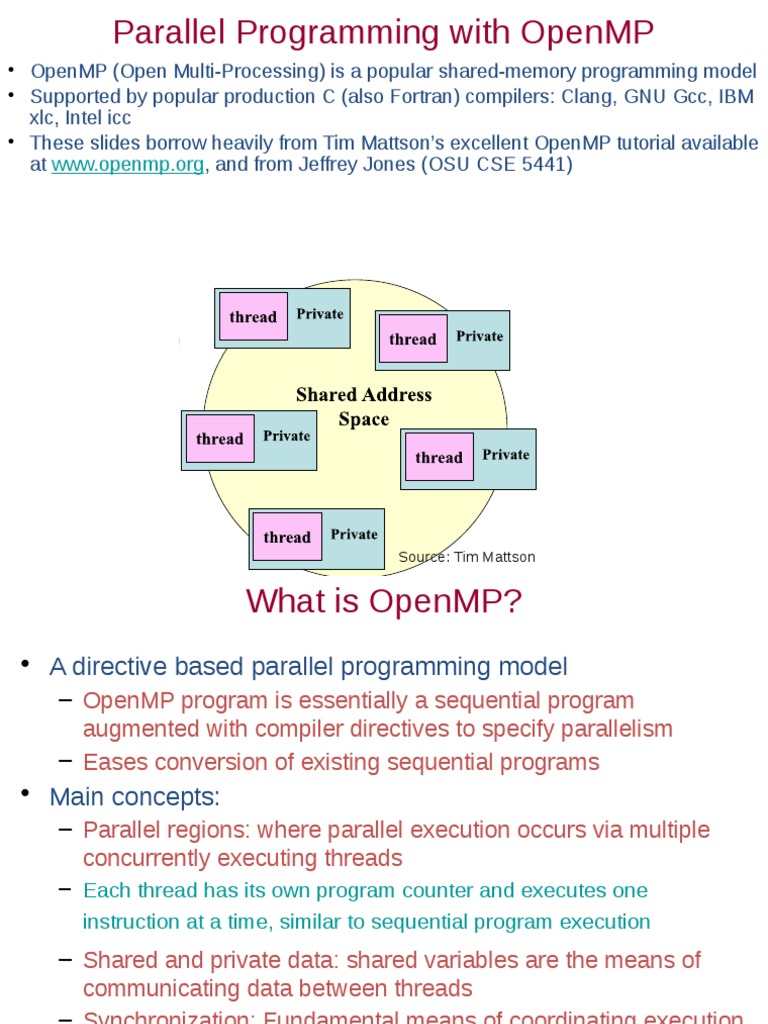 4 Openmp Pdf Thread Computing Concurrent Computing