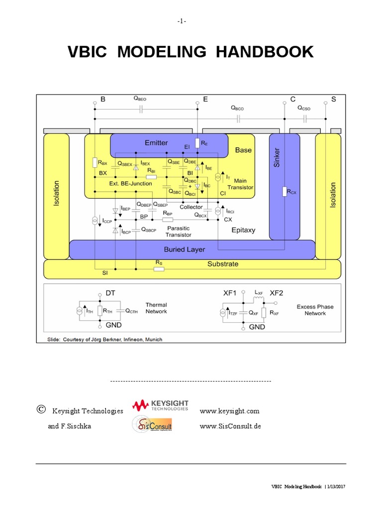 VBIC Modeling PDF | PDF | Bipolar Junction Transistor | Spice