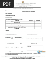 OJT Form | PDF