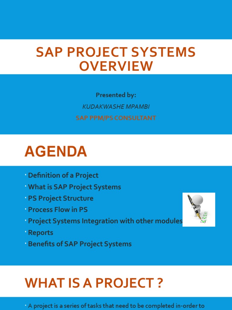 Sap Project Systems Overview-Mpambi | PDF | Business | Computers