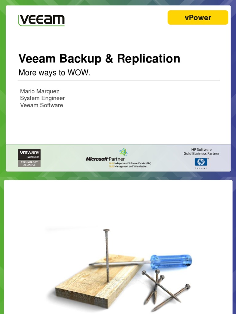 Veeam Backup Replication 6 5 | PDF | Microsoft Exchange Server | Backup Veeam Backup Replication 6 5 | PDF | Microsoft Exchange Server | Backup
