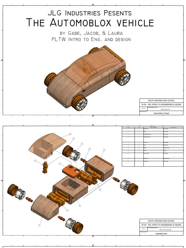 Automoblox Project Dimensions | PDF | Automotive Industry ...