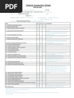 Mot Inspection Checklist Vt29 | PDF