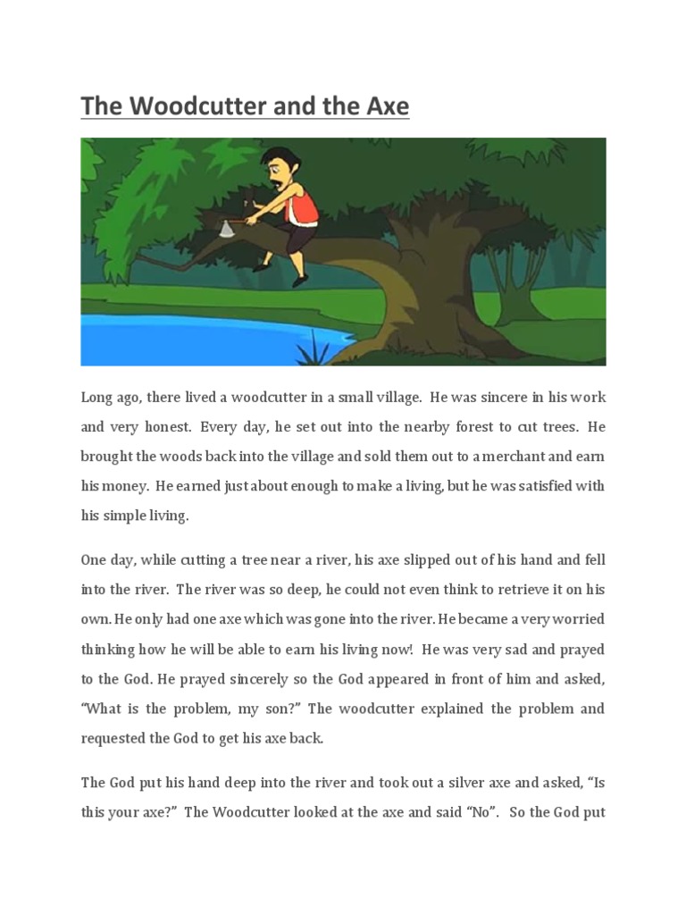 Honest Woodcutter's Reward Tale | PDF | Religion & Spirituality