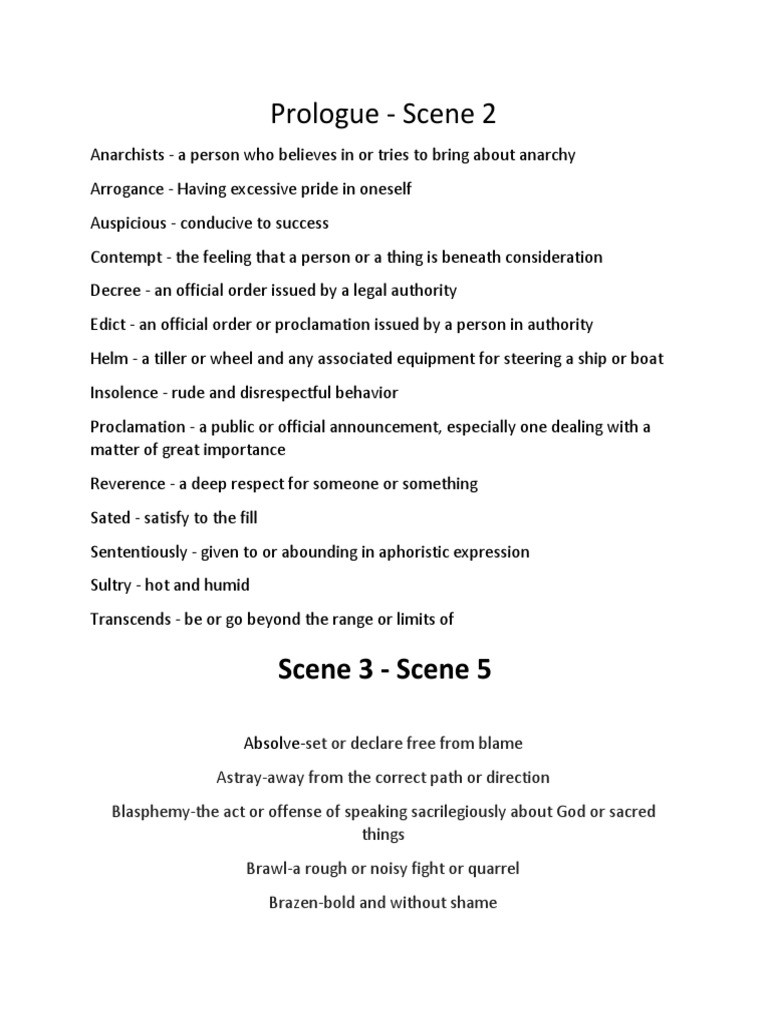 Antigone Vocab | PDF