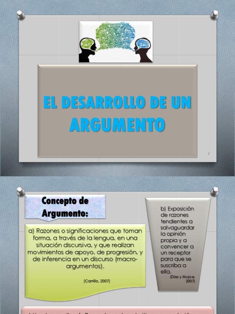 Desarrollo de Un Argumento | Teoría de la justificación | Argumento