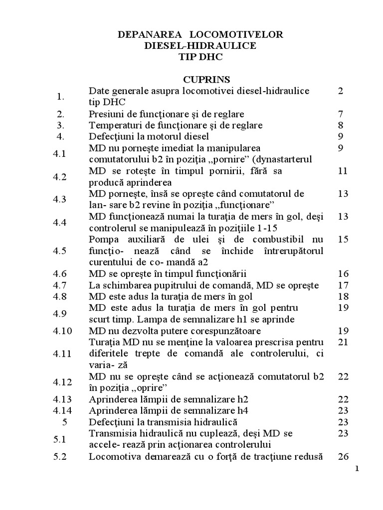 Ghid Depanare LDH 1250 CP PDF | PDF