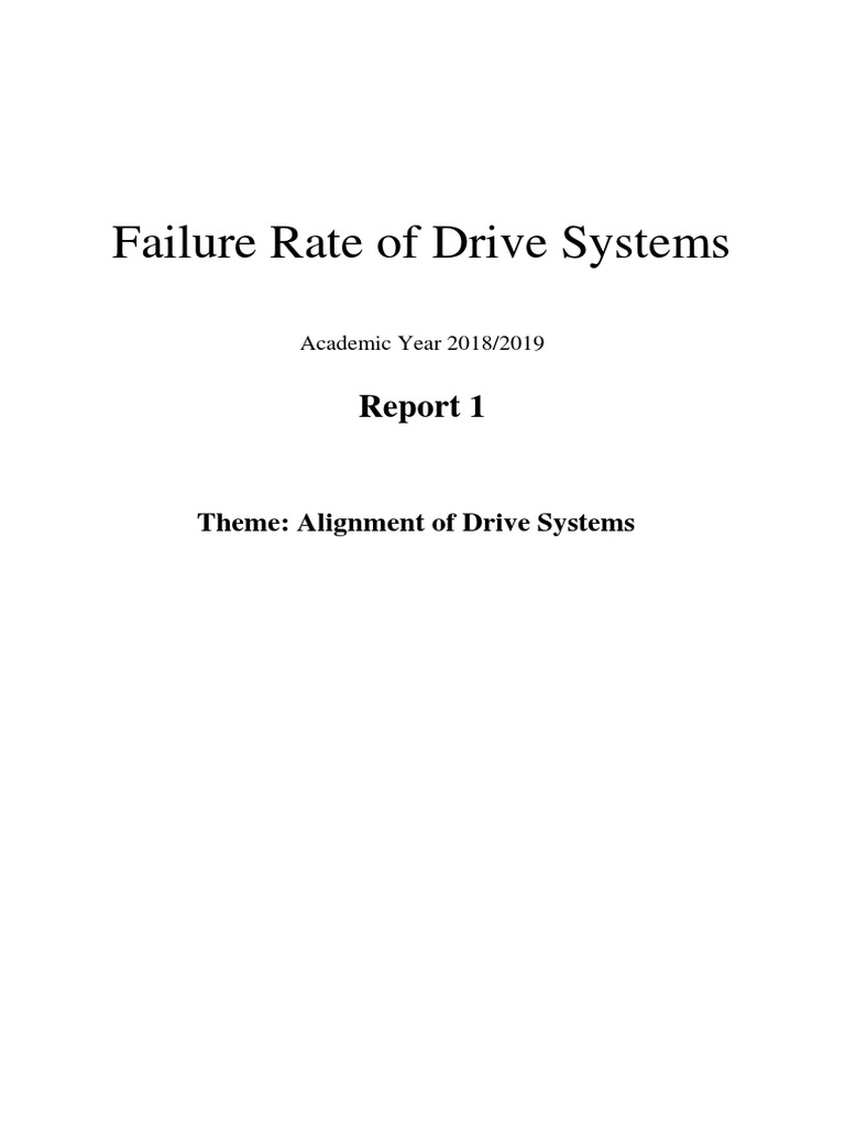 Drive Alignment Mechanisms Explained | PDF | Engineering | Machines
