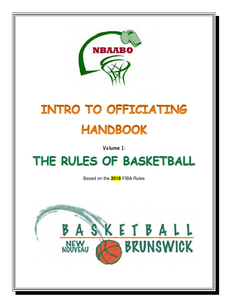 Intro To Officiating 2018 - Rules | PDF | Sports Rules And Regulations ...