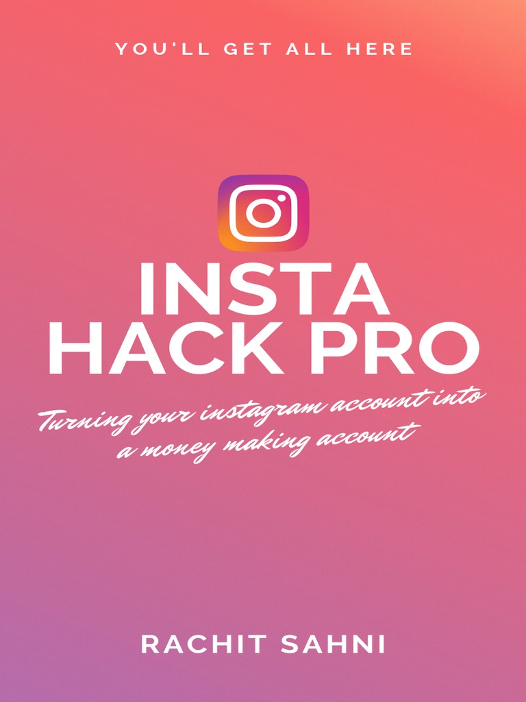 Insta Hack Pro PDF | PDF | Internet Bot | Facebook