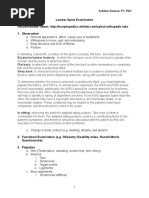 Y Balance Score Sheet | PDF