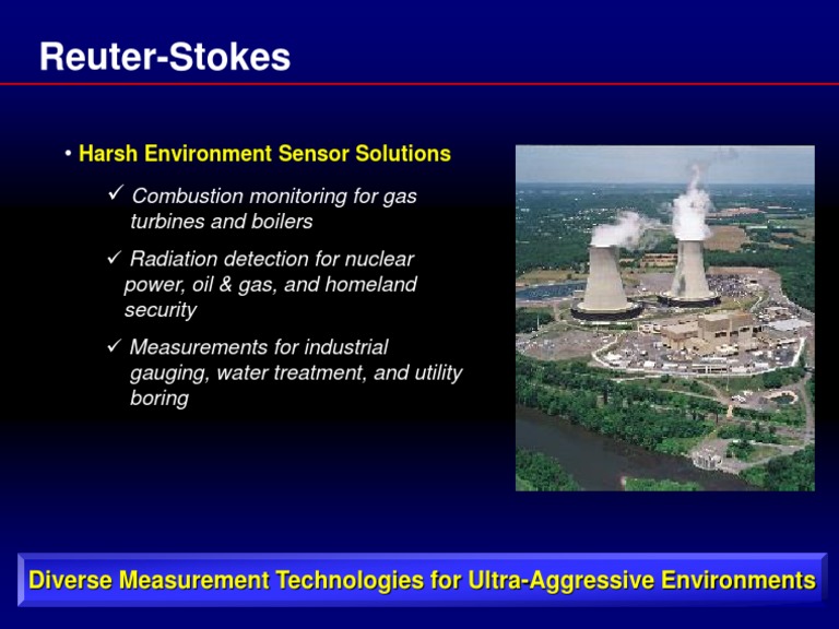 Reuter-Stokes: Harsh Environment Sensor Solutions | PDF
