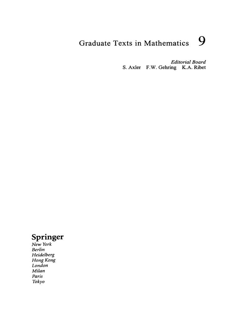(James E. Humphreys) Introduction To Lie | Lie Algebra | Representation ...