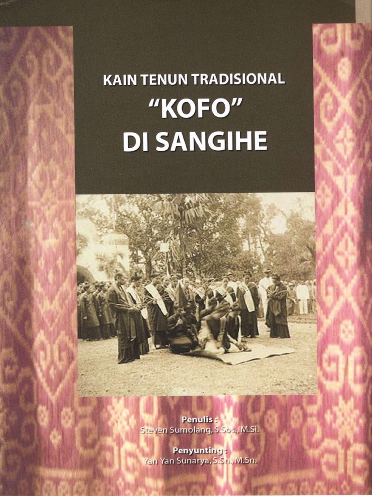 Kain Tenun Tradisional Kofi Di Sangihe | PDF