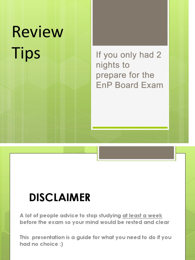 EnP Exam Tips | Download Free PDF | Urban Planning | Property