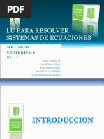 Metodo de Cholesky Ejercicios | PDF | Determinante | Matriz (Matemáticas)