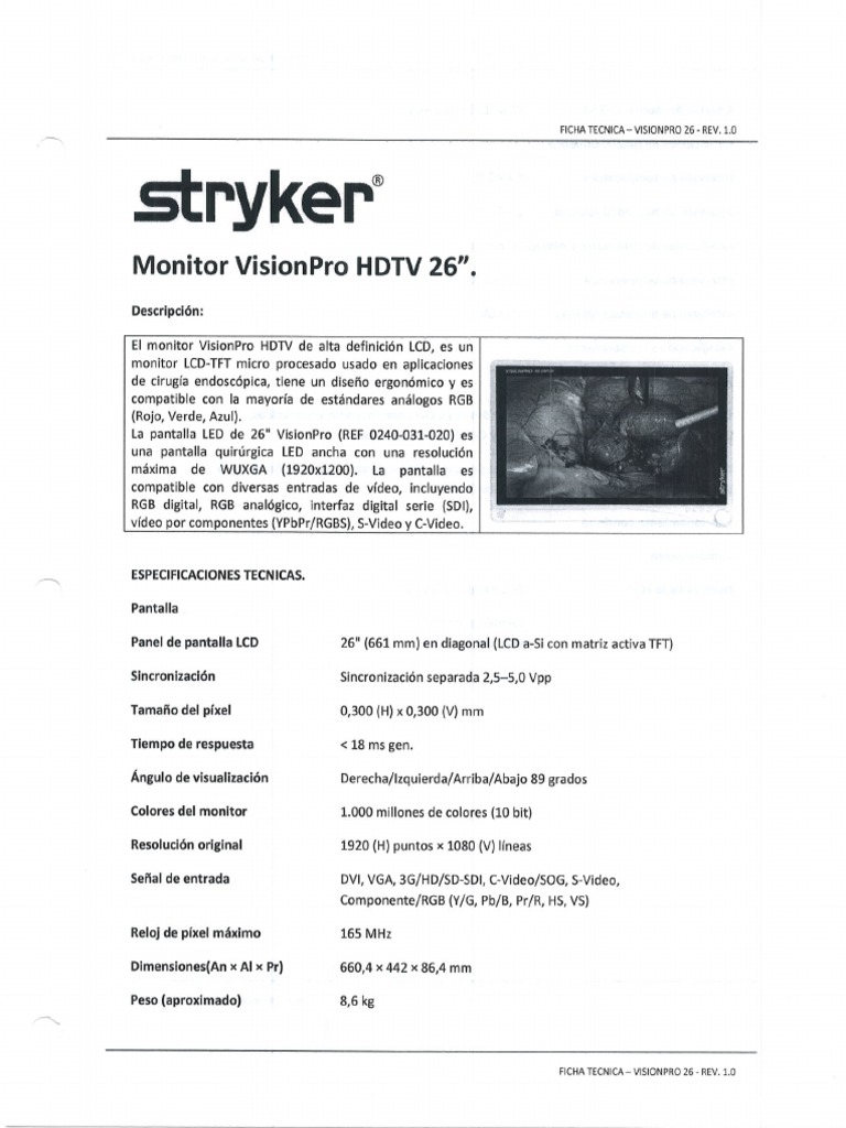 Ficha Tecnica Torres Stricker | PDF