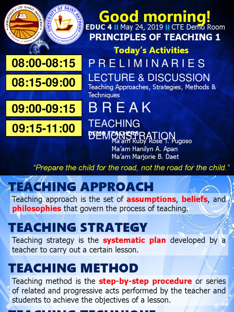 Proactive Classroom Management 1 Pdf Teachers Constructivism