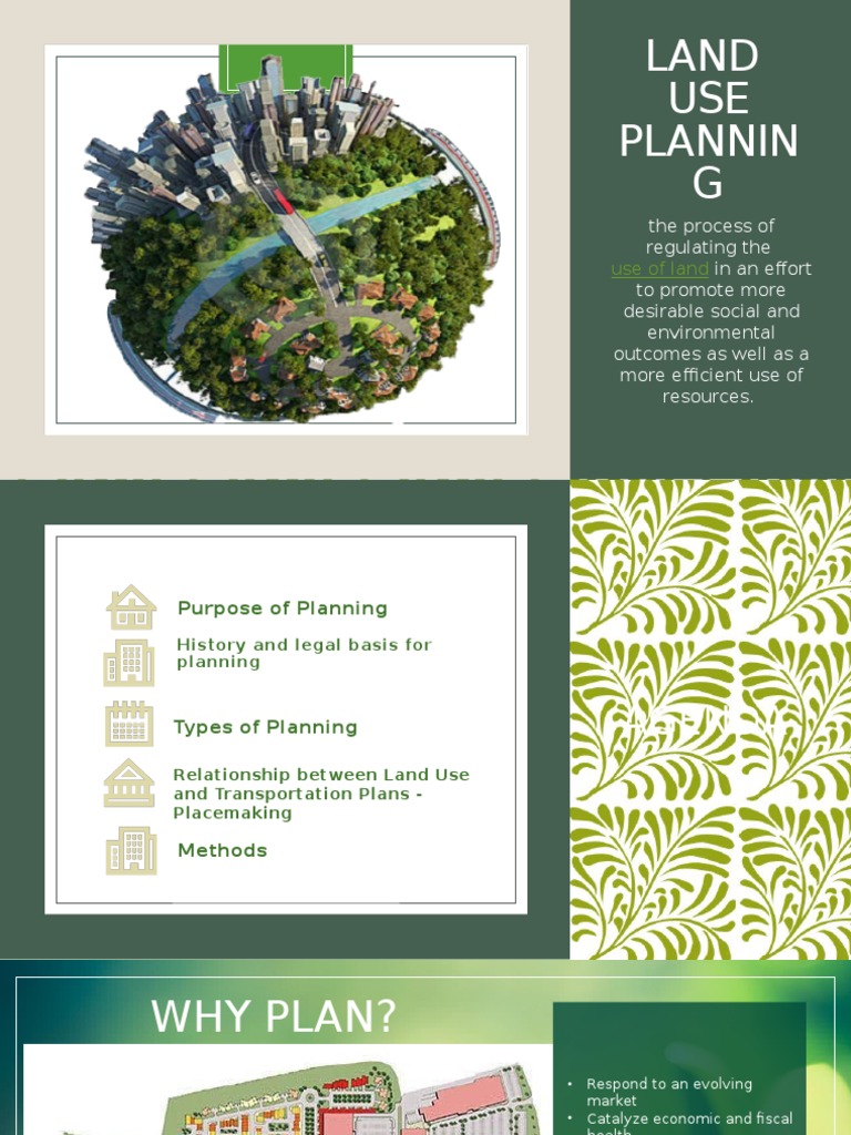 Land Use Planning: Principles and Methods | PDF | Zoning | Urban Planning