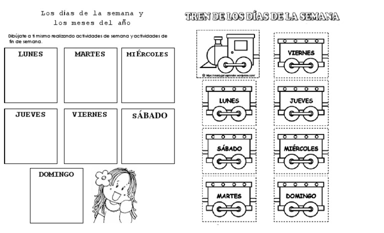 Los Días de La Semana y | PDF