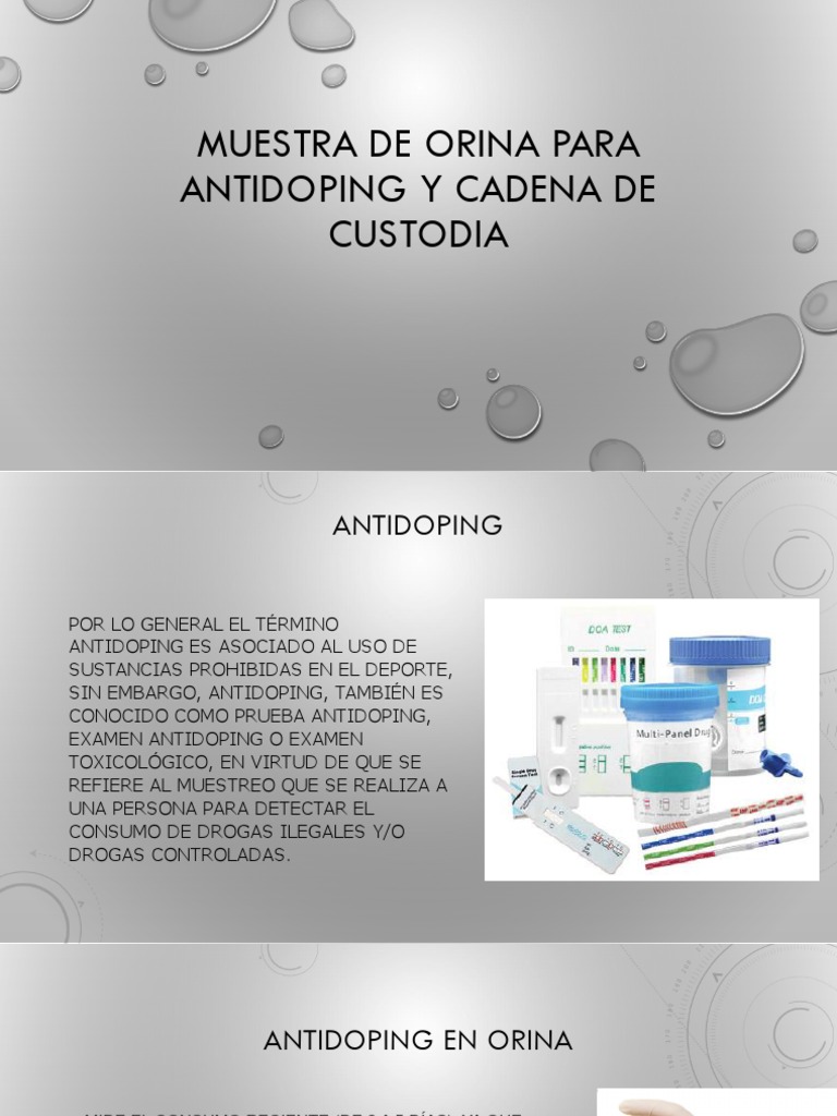 Antidoping | PDF | Dopaje en el deporte | Drogas