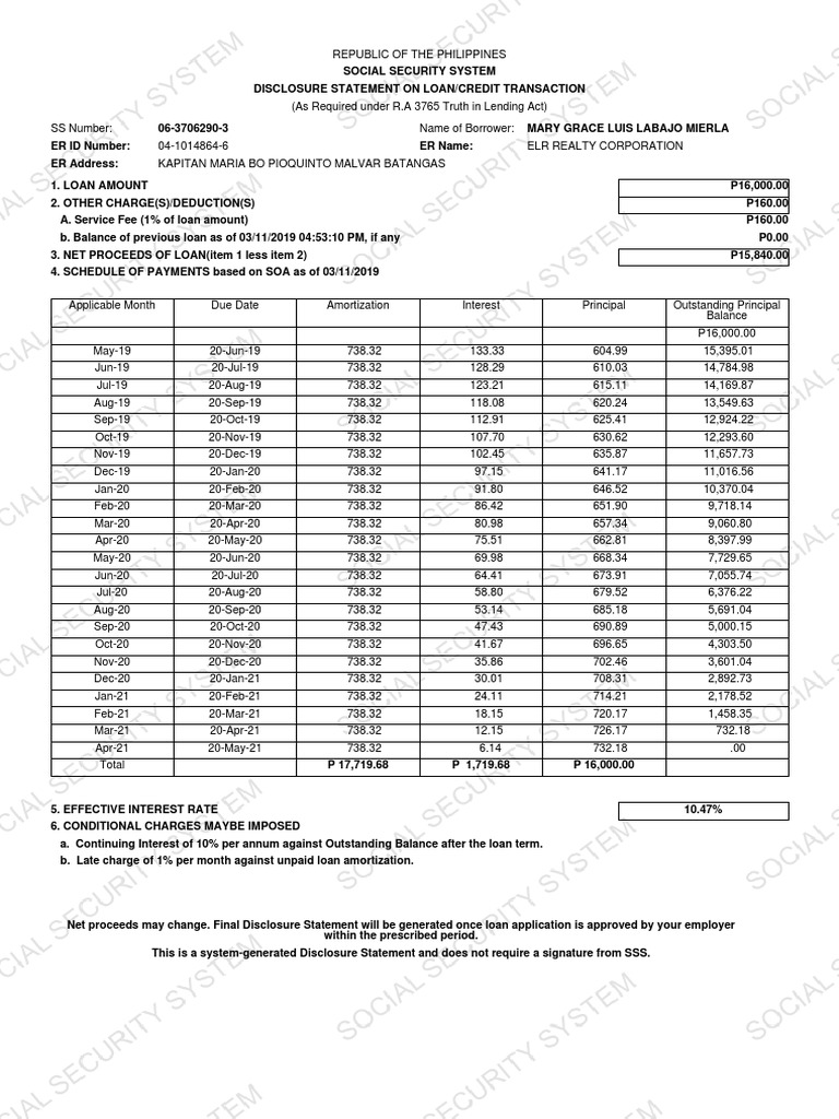 Sss Guide | PDF | Loans | Personal Finance