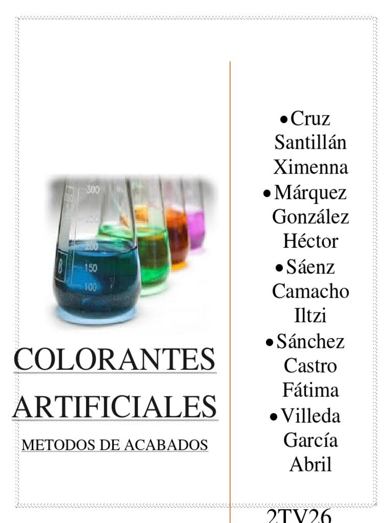 Colorantes Directos y Ácidos en Textiles | PDF | Ácido | Enlace químico