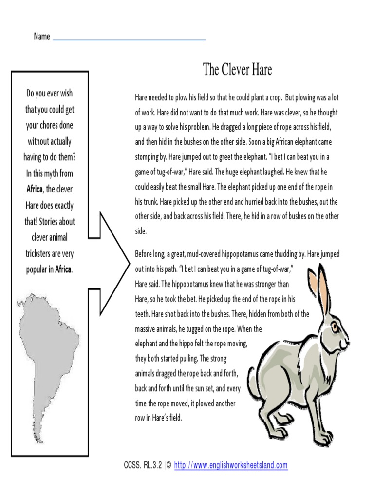 Hare | PDF | Hippopotamus | Elephant