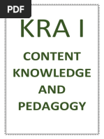 Key Result Areas for Teachers in DepEd | PDF | Teachers | Curriculum