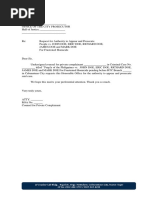 Position Paper For DENR | PDF | Search And Seizure | Search Warrant