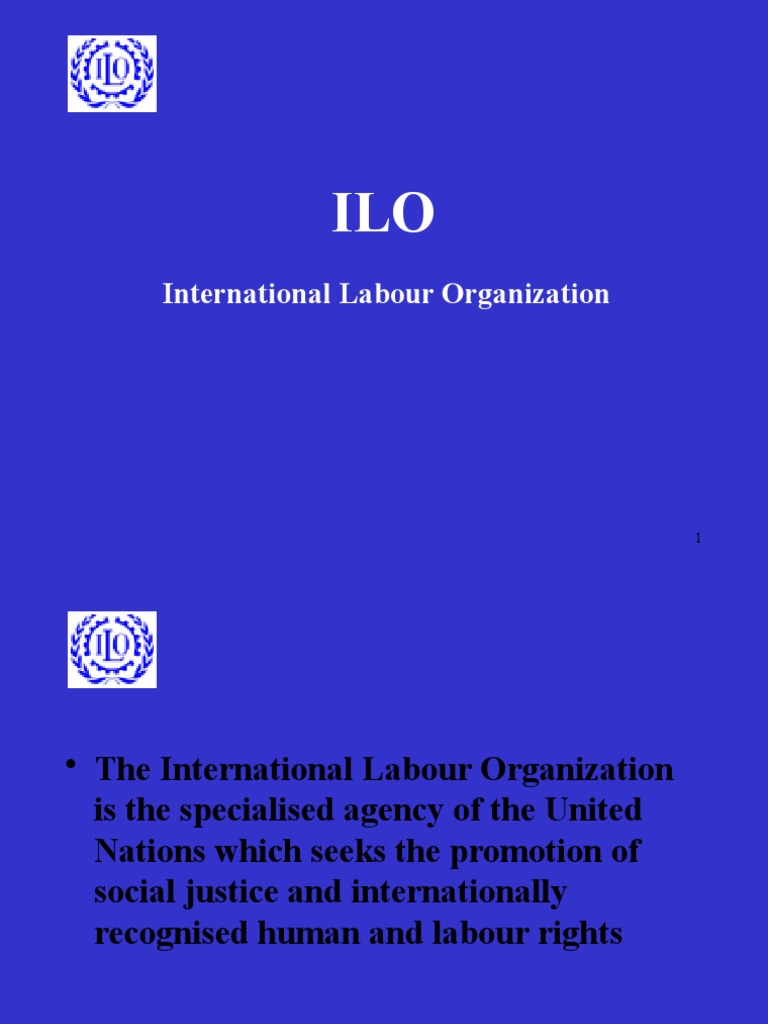 An Overview of the International Labour Organization: Its Strategic ...