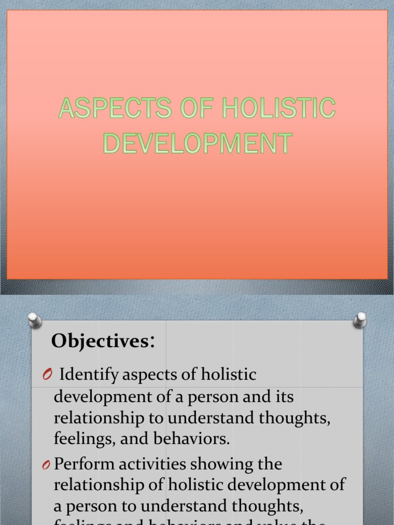 Aspects of Holistic Development | PDF | Self | Thought