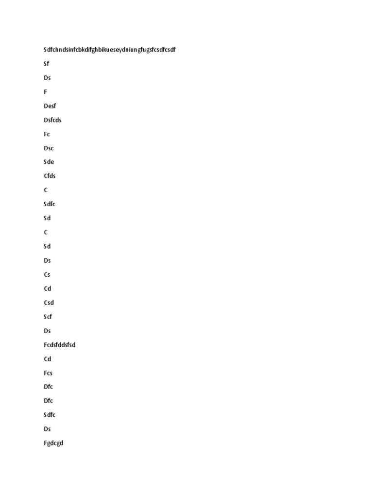 Random document contents | PDF