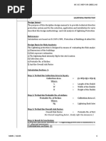 DSLP Lightning Protection Calculation | PDF | Electrical Substation | Risk