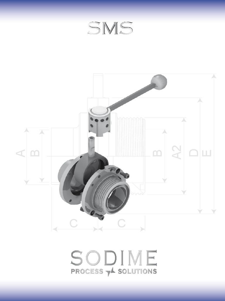 Sodime 1 Norme Sms | PDF | Actuator | Hydraulic Engineering