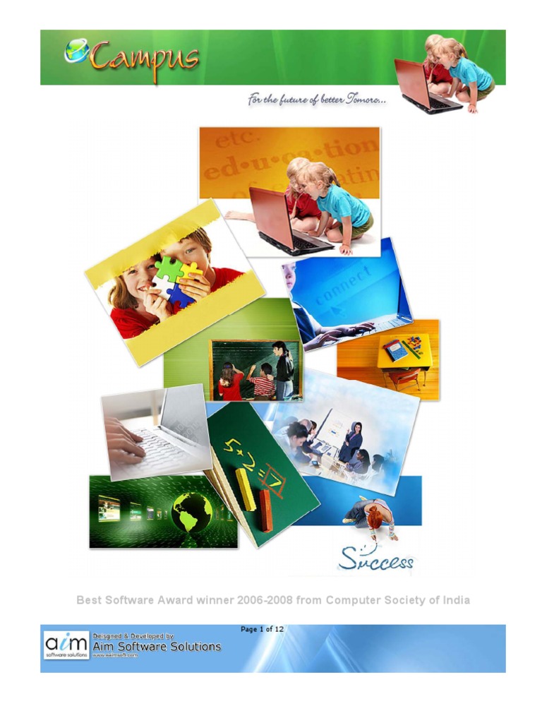 Best Software Award Winner 2006-2008 From Computer Society of India ...