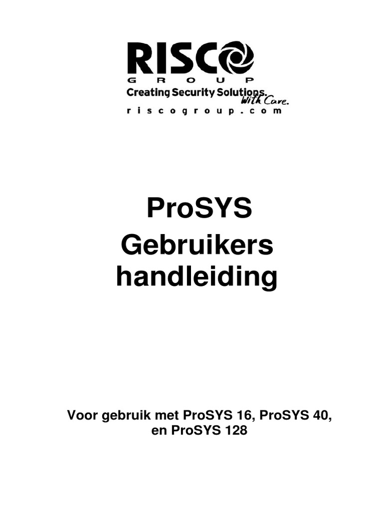 Prosys Handleiding | PDF