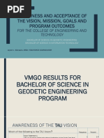 The Ctu Vision Mission Goal | PDF | Business | Art