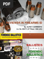 Forensic Ballistic Notes | PDF | Firearms | Cartridge (Firearms)