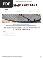 Design of Tank Bottoms | PDF | Structural Steel | Welding