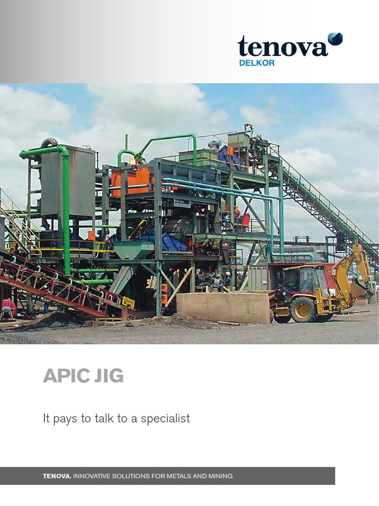 Delkor Apic Jig | PDF | Manganese | Mining