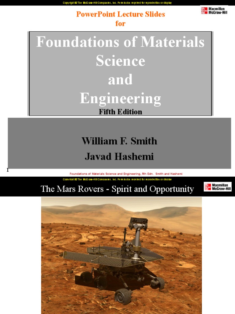 Foundations of Materials Science and Engineering: William F. Smith ...