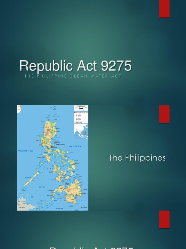 Republic Act 9275 PDF | PDF | Water Pollution | Water Resources
