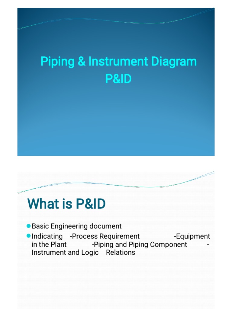 Piping & Instrument Diagram | PDF | Instrumentation | Valve