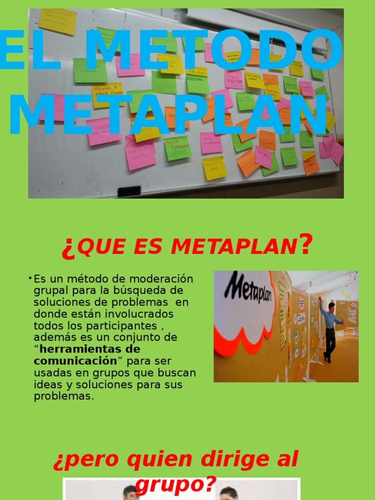 Metaplan, Grupo B | PDF | Toma de decisiones | Conceptos psicologicos