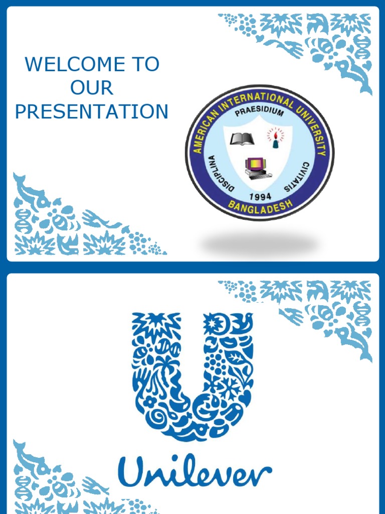 Unilever Presentation | Download Free PDF | Unilever | Brand