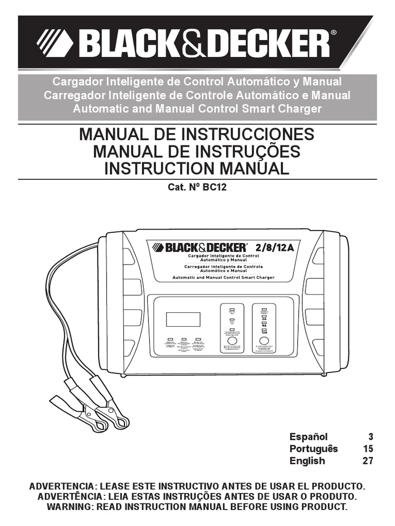 Cargador de Baterias ByD BC12 PDF | PDF | Cargador de batería ...