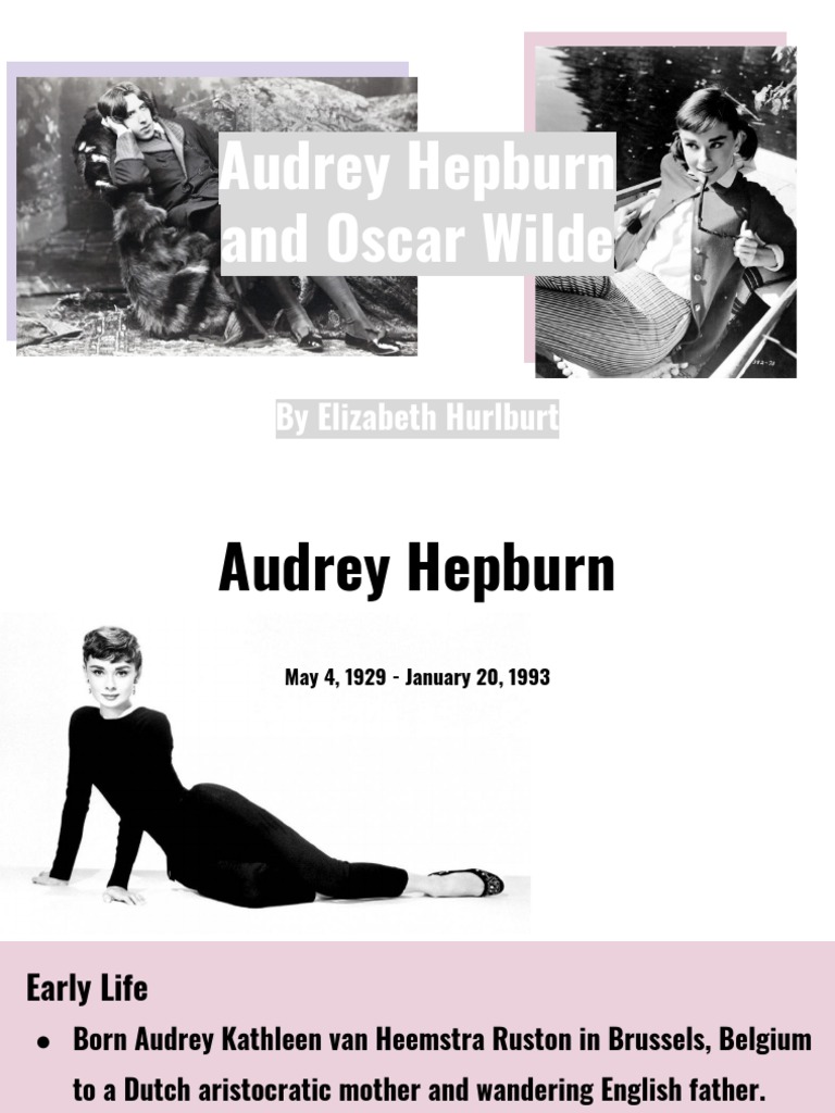 Audrey Hepburn and Oscar Wilde: by Elizabeth Hurlburt | PDF