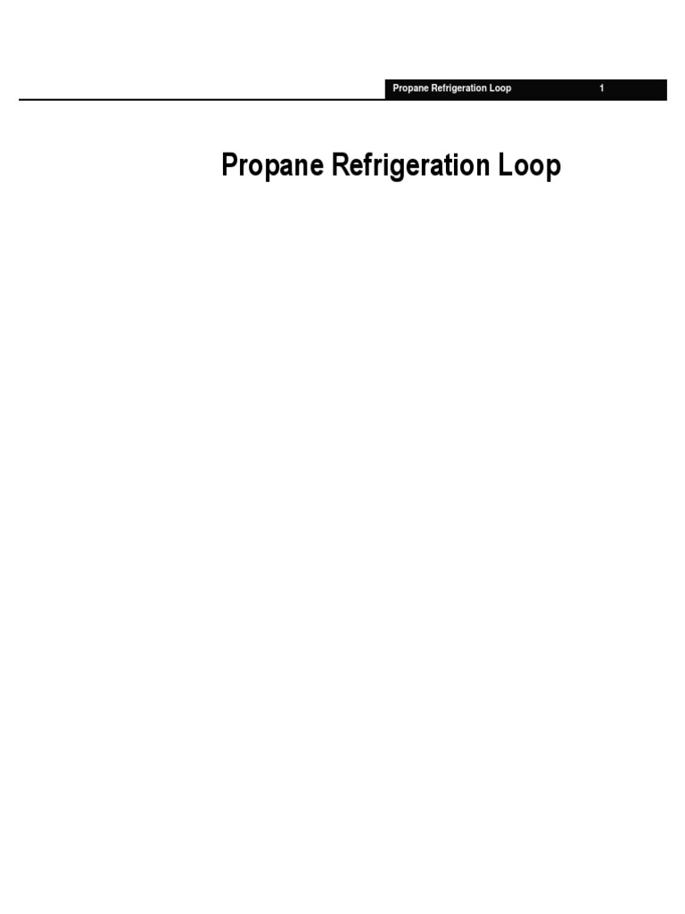 02 Propane Refrigeration Loop | PDF | Enthalpy | Menu (Computing)
